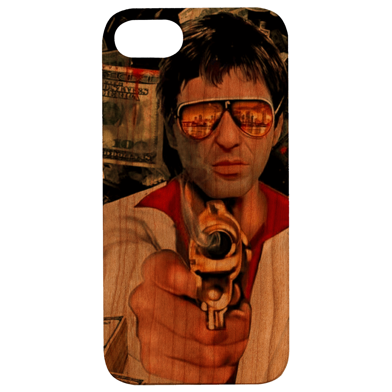 Al Pacino 3 - UV Color Printed Wood Phone Case